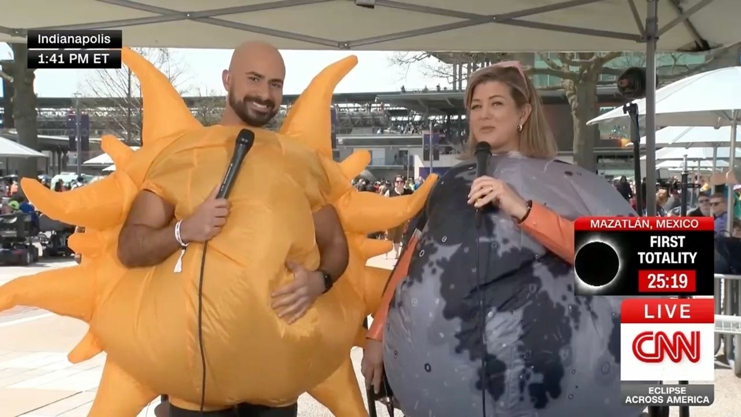 Behind the scenes of CNN’s coverage of the total solar eclipse across America | CNN Business