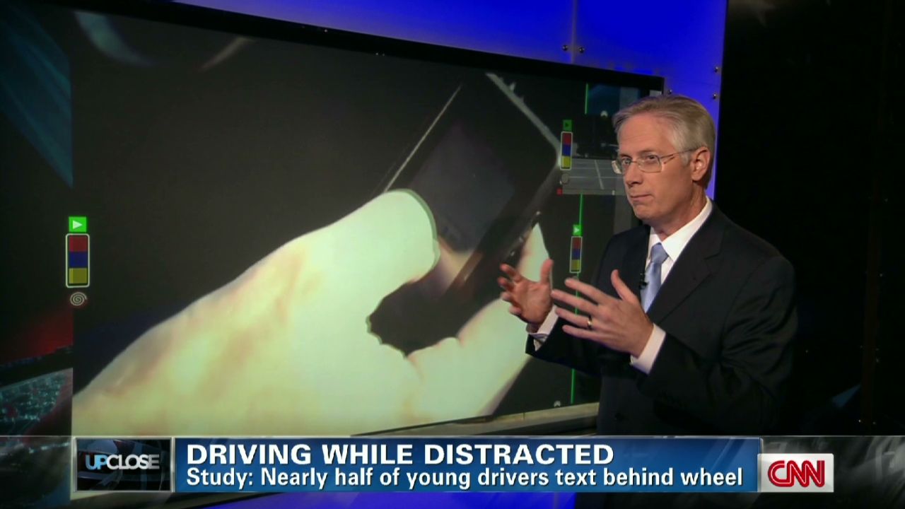 A federal study shows nearly half of all young people text and drive. | CNN