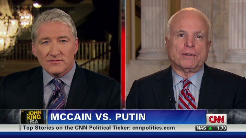 Mccains Twitter War With Putin Cnn