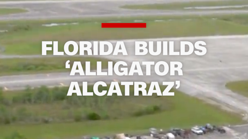 Florida begins building ‘Alligator Alcatraz’ migrant detention center ...