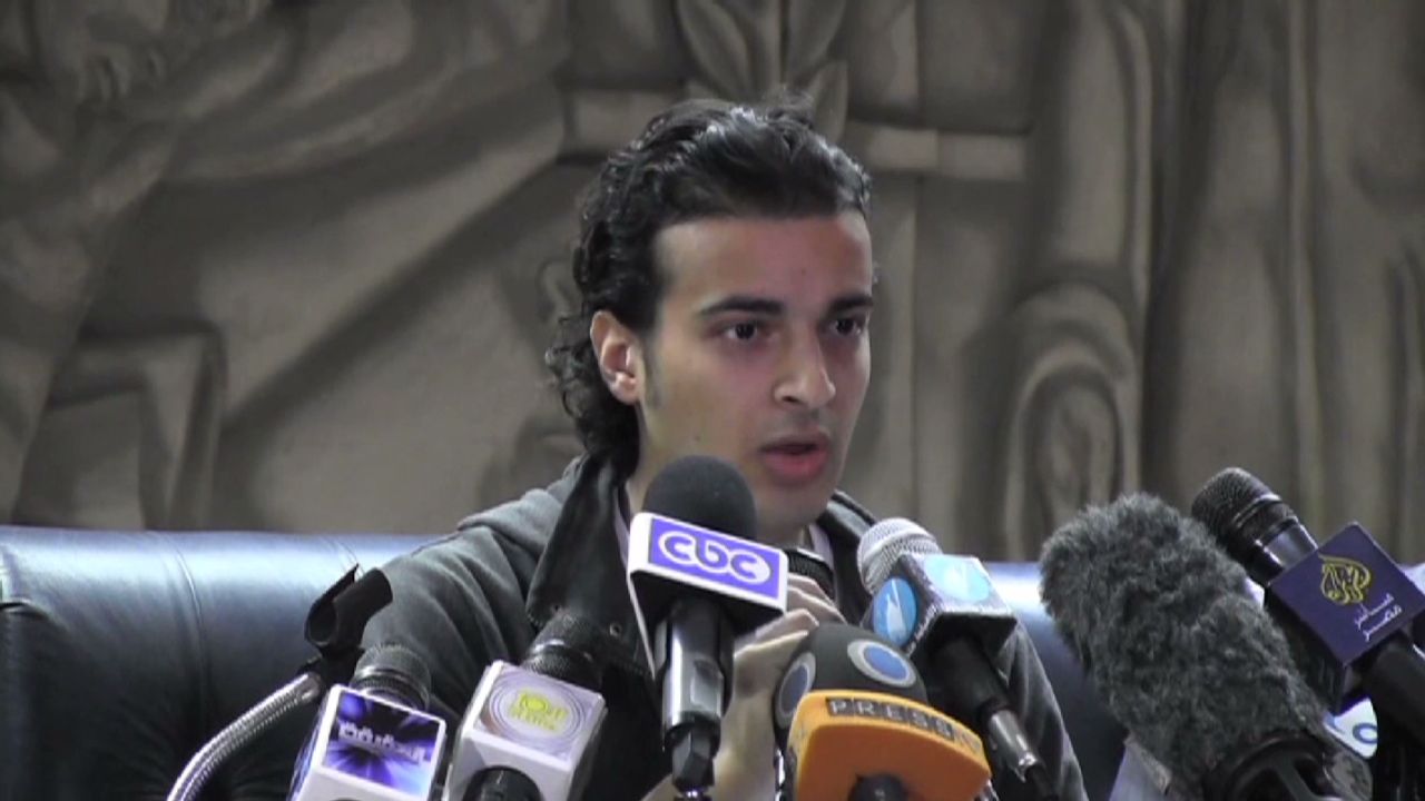 Freed Egyptian blogger recounts prison experience | CNN Freed Egyptian blogger recounts prison experience | CNN