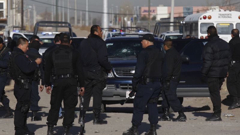 Cartels Targeting Police Officers In Juarez Authorities Say 8
