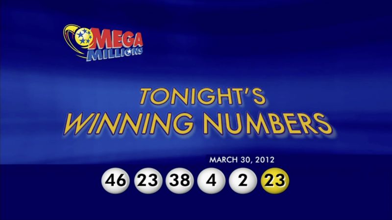 What was the mega million lotto numbers store