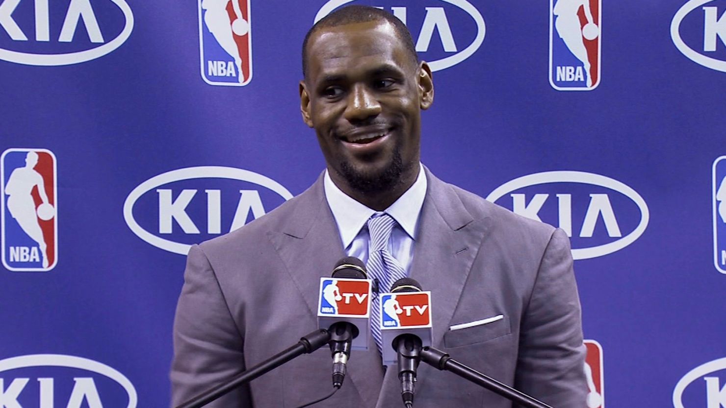 Nba Names Lebron James Mvp Cnn
