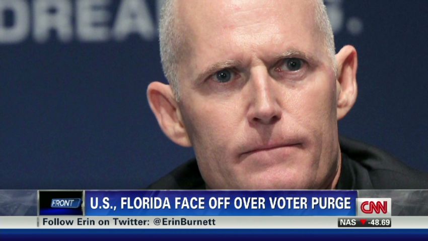 Justice Department Says It Will Sue Florida Over Voting Rolls Purge