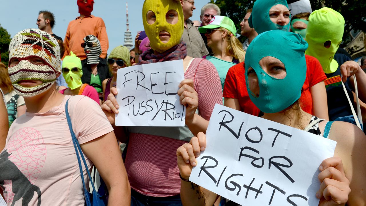 Pussy Riot Supporters Vent Anger On Twitter Cnn