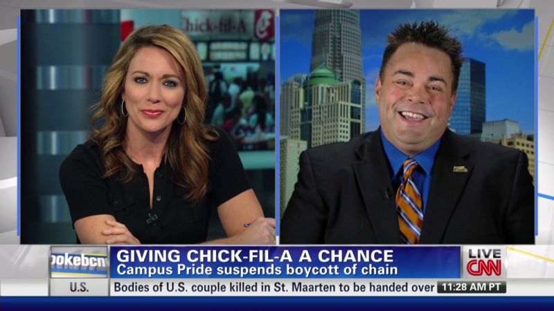 Campus Pride Suspends Chick Fil A Protest Cnn Politics