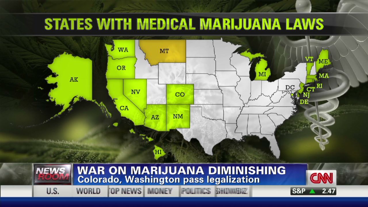 War on marijuana diminishing | CNN