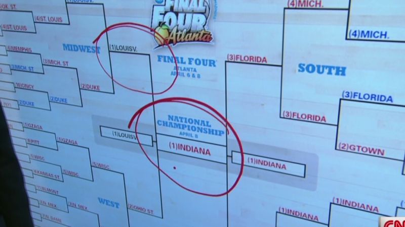 President Obamas Bracket Goes Bust Cnn