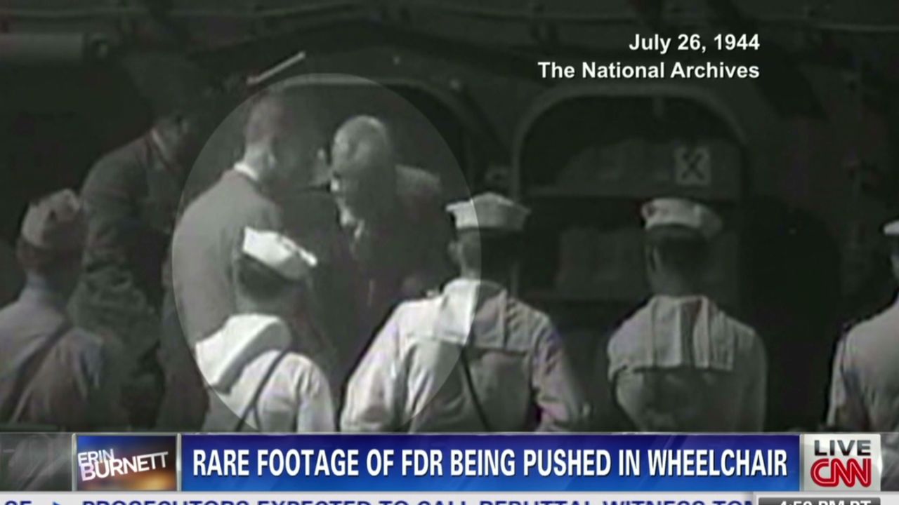 Rare footage of FDR in wheelchair found | CNN