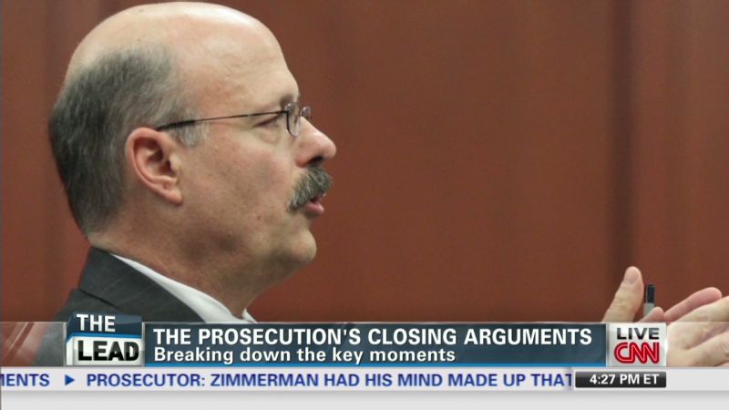 Zimmerman Analysis States Closing Arguments Cnn
