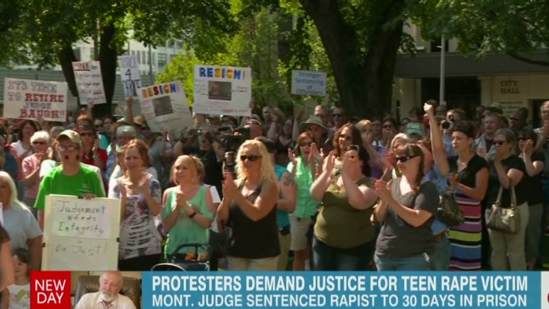 Protesters want Montana judge to resign | CNN