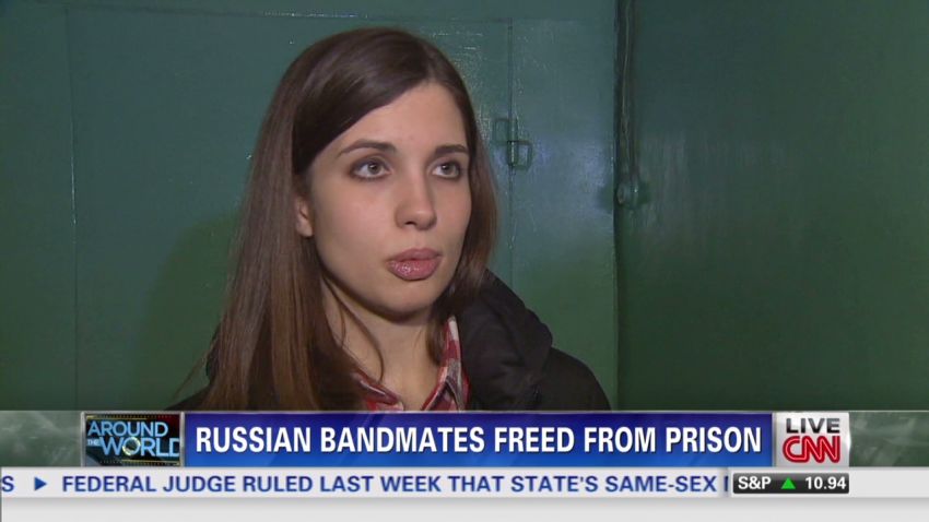 Imprisoned Pussy Riot Band Members Released Cnn