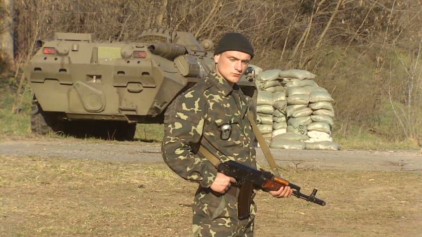 Ukrainian Military Buildup On The Border With Russia Cnn