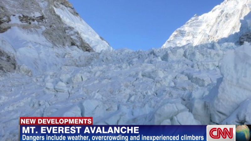 Avalanche Kills 12 In Single Deadliest Accident On Mount Everest Cnn