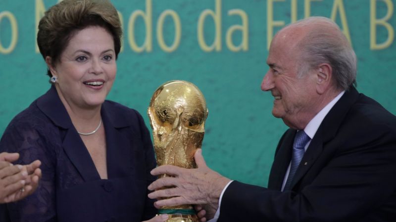 Brazils President Welcomes World Cup Cnn