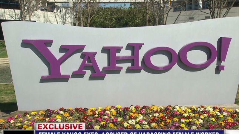 Female Yahoo exec sued for harassment | CNN