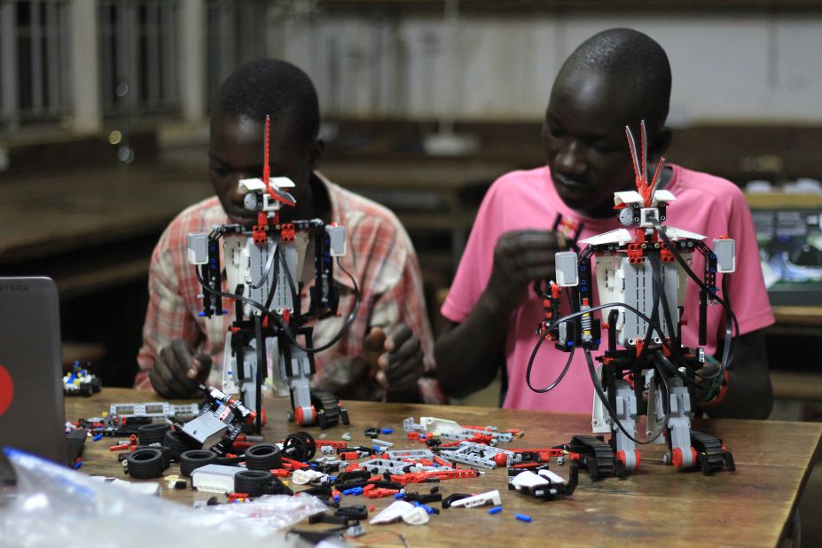 Robotics revolution hits Ugandan classrooms | CNN Business