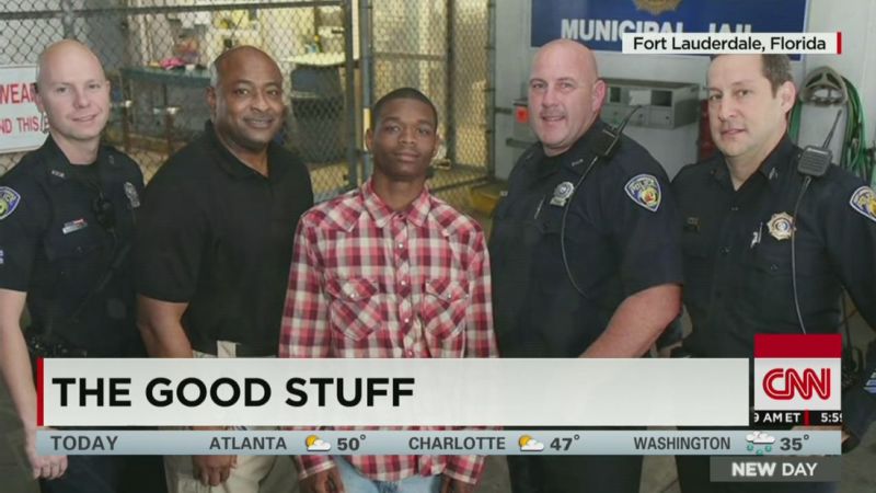 Arrested teenager saves cop’s life | CNN Arrested teenager saves cop’s life | CNN