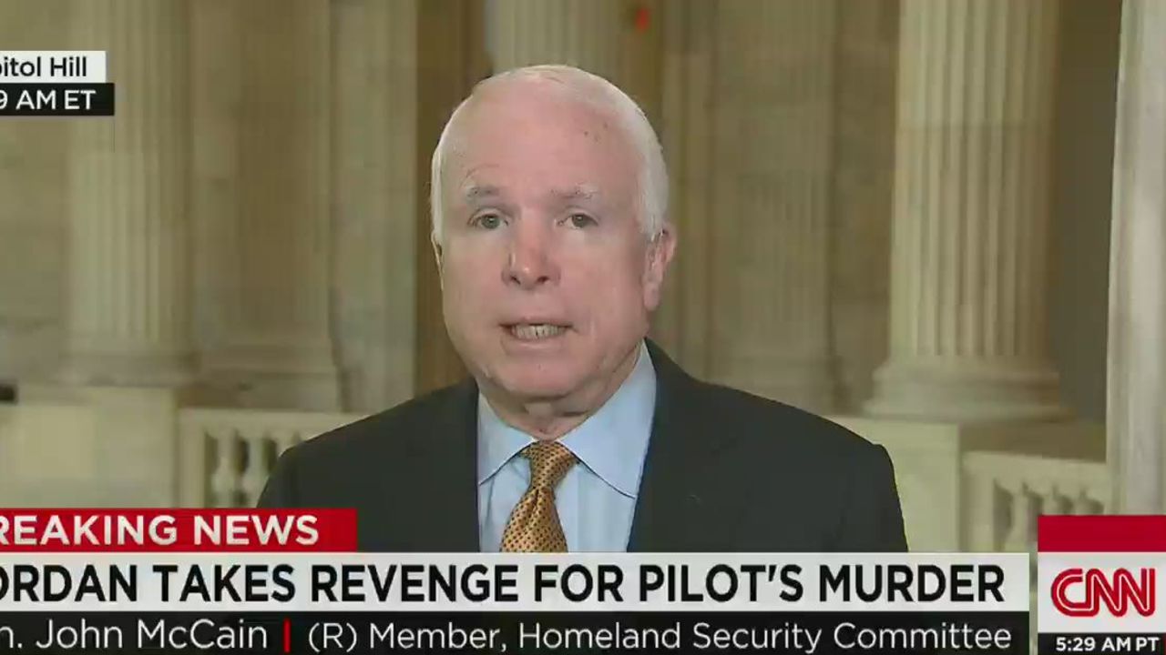 Mccain ‘we Are Not Winning Against Isis Cnn