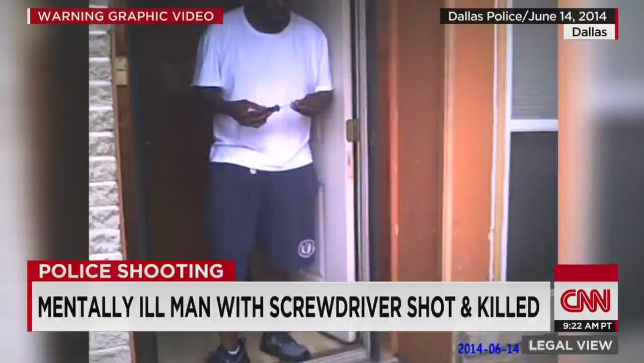 Graphic Police Shoot And Kill Mentally Ill Man Cnn