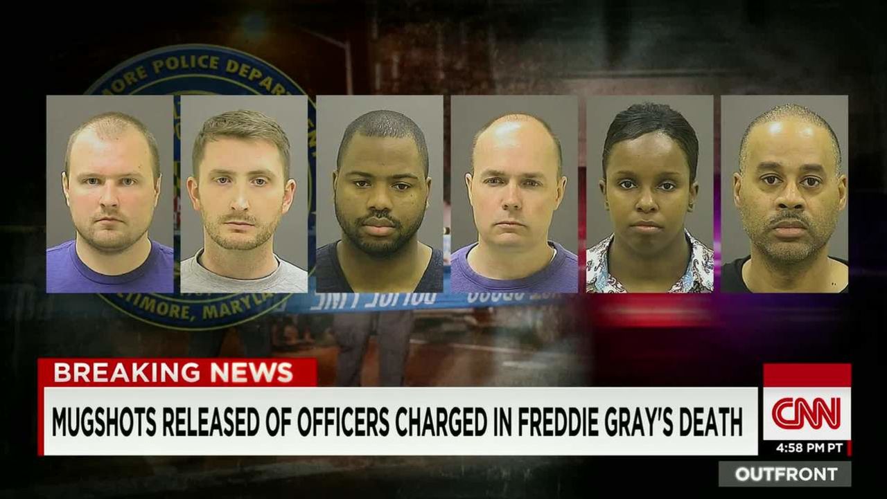 Mugshots Of Baltimore Officers Released Cnn