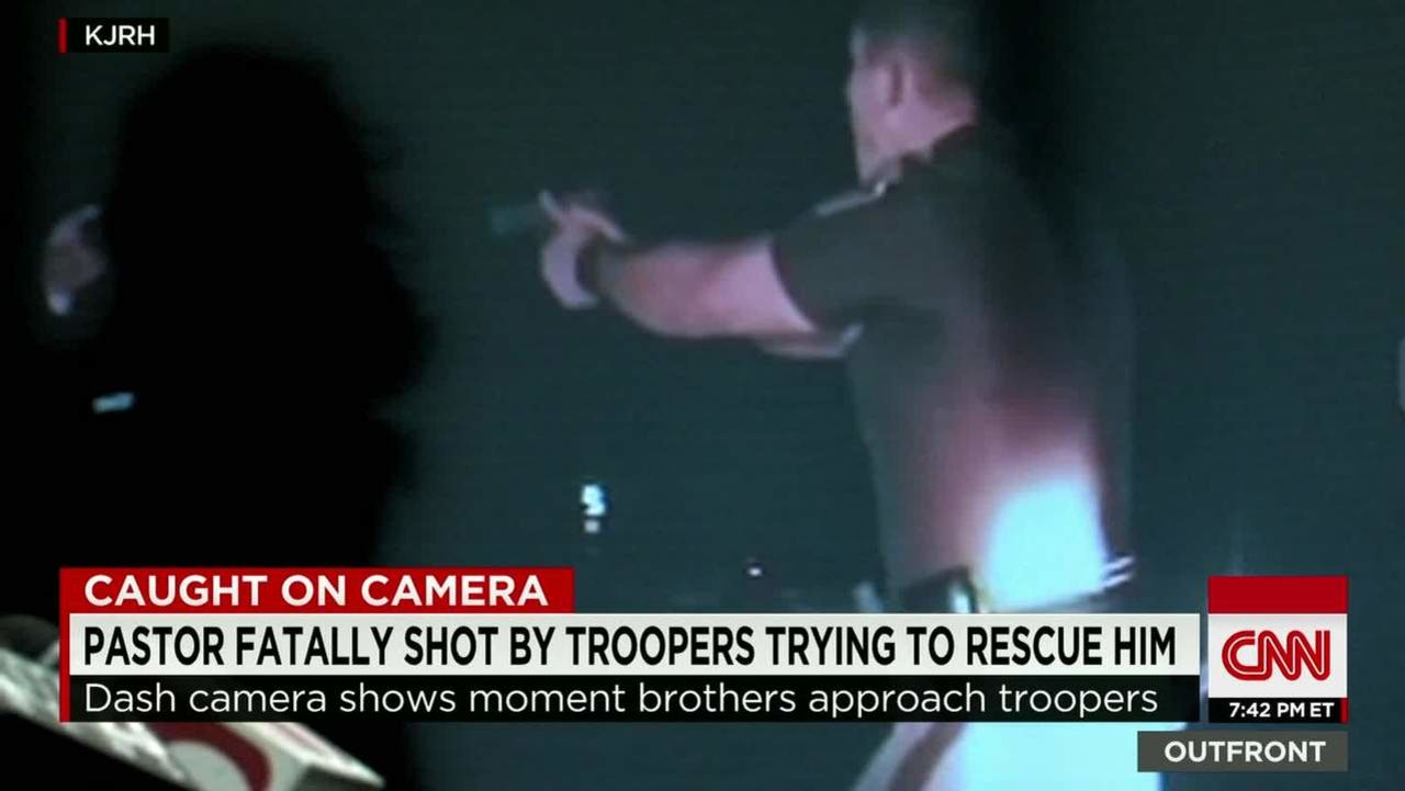 Dashcam Video Shows Officers Assaulted Before Shooting Cnn