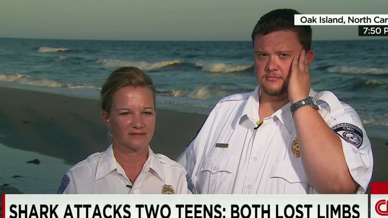 North Carolina Shark Attack Victims Conditions Better Cnn