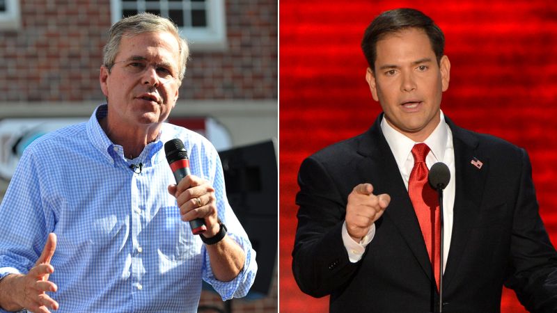 Jeb Bush on Marco Rubio: He followed my lead | CNN Politics Jeb Bush on Marco Rubio: He followed my lead | CNN Politics