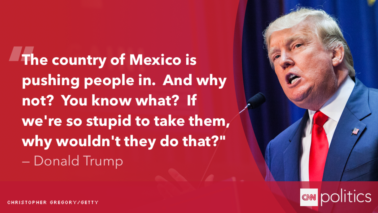 Donald Trump digs in on immigration | CNN Politics Donald Trump digs in on immigration | CNN Politics