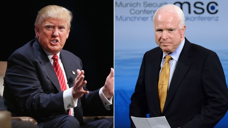 Defiant Donald Trump Refuses To Apologize To John Mccain Cnn Politics