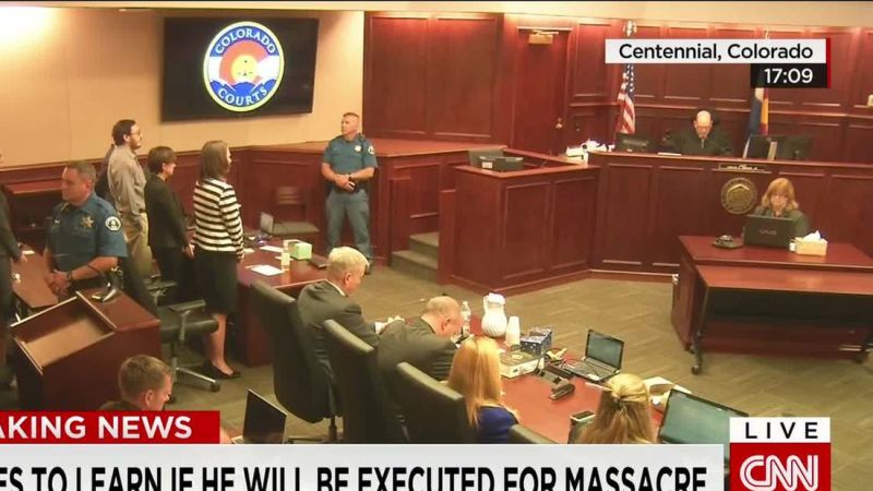James Holmes Sentenced To Life In Prison Cnn