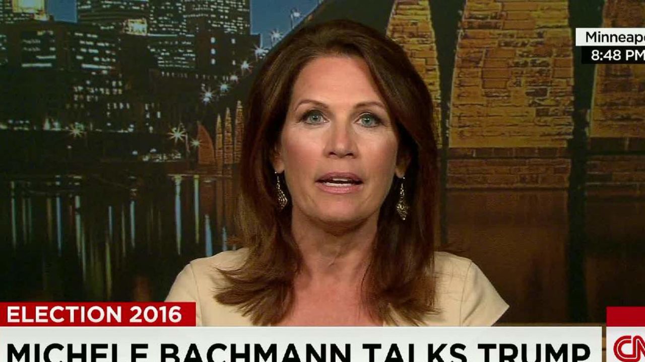 Michele Bachmann: ‘God raised up’ Donald Trump to be GOP nominee | CNN ...