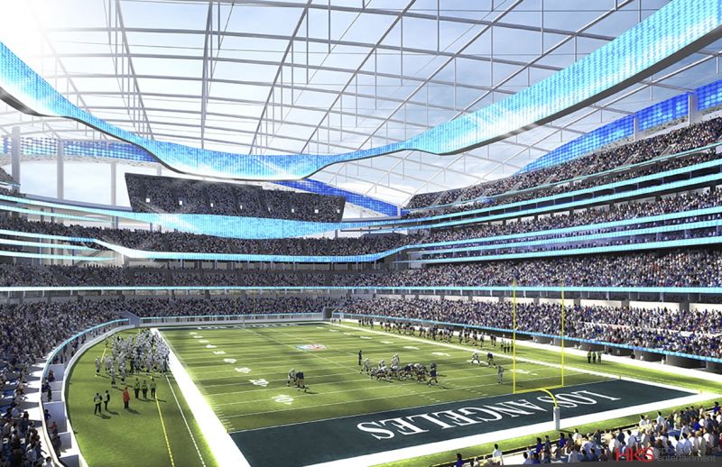 Los angeles football stadium store