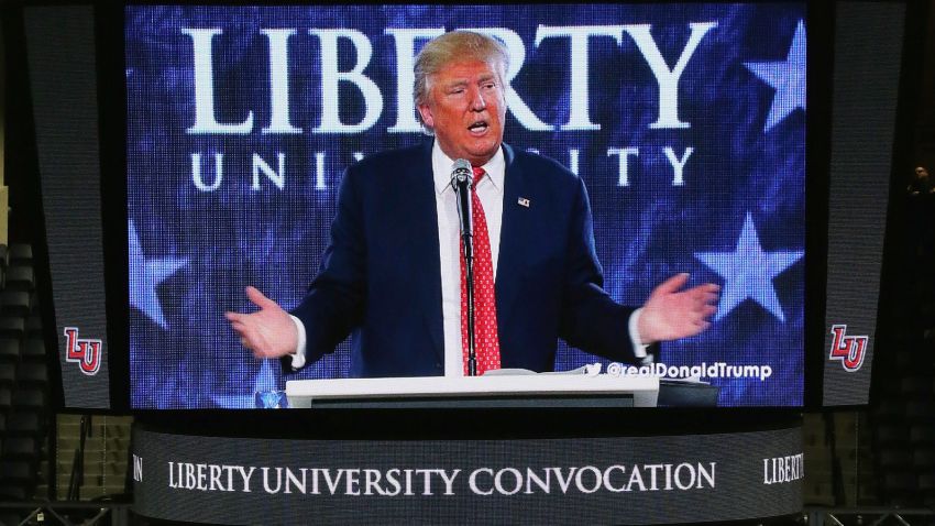 Donald Trump’s Liberty University speech inspires laughs, cheers | CNN ... Donald Trump’s Liberty University speech inspires laughs, cheers | CNN ...