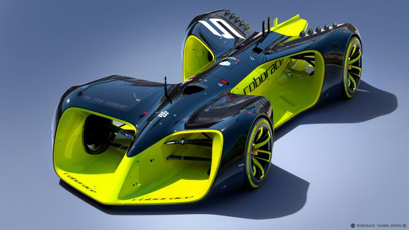 TRON Legacy designer creates new Roborace car CNN