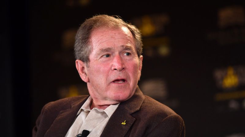 George W Bush Foreign Aid Is Essential Cnn Politics