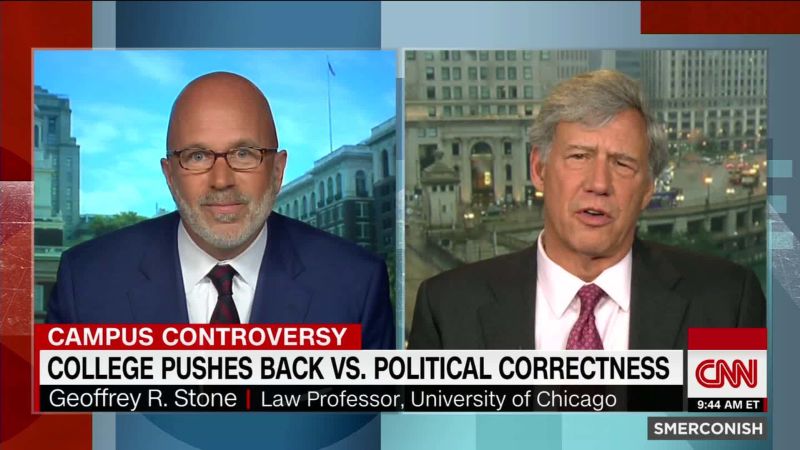 College pushes back against political correctness | CNN College pushes back against political correctness | CNN