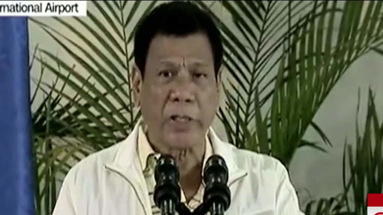 After Cursing Obama Duterte Expresses Regret Cnn Politics
