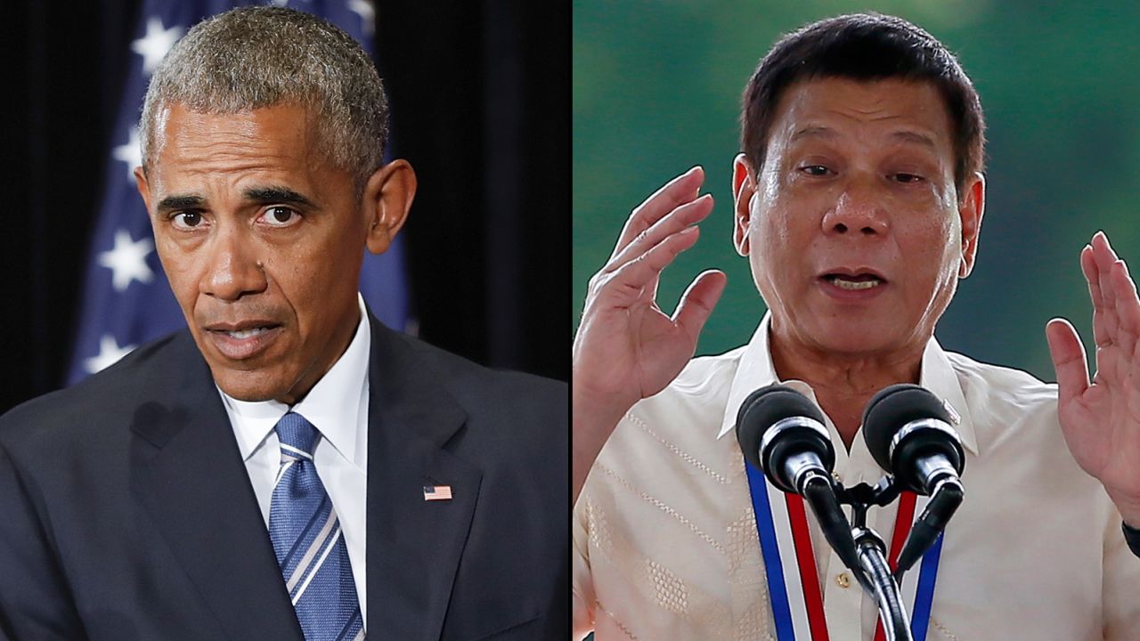 Rodrigo Dutertes Tongue The Least Of Obamas Philippine Problem Cnn