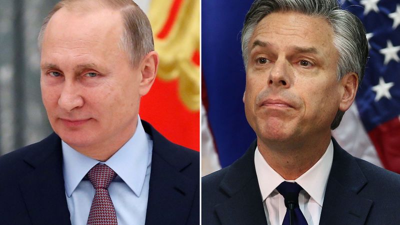 Huntsman No Question Russia Interfered In Us Election Cnn Politics