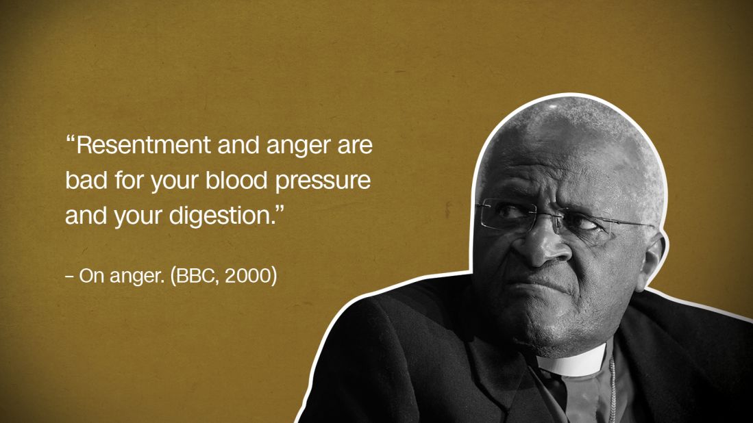 ‘god I Dont Mind If I Die Now Desmond Tutu In His Own Words Cnn