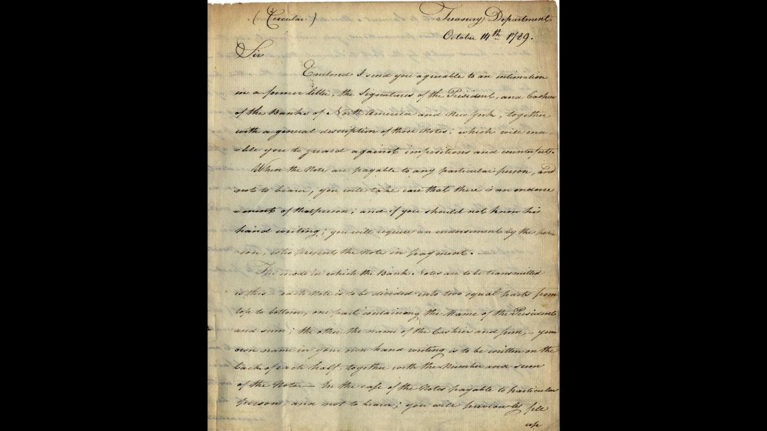 Rare collection of Alexander Hamilton letters up for sale | CNN