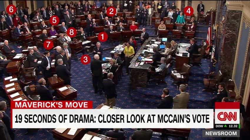 Mccains Thumbs Down Caps Contentious Relationship With Trump Cnn