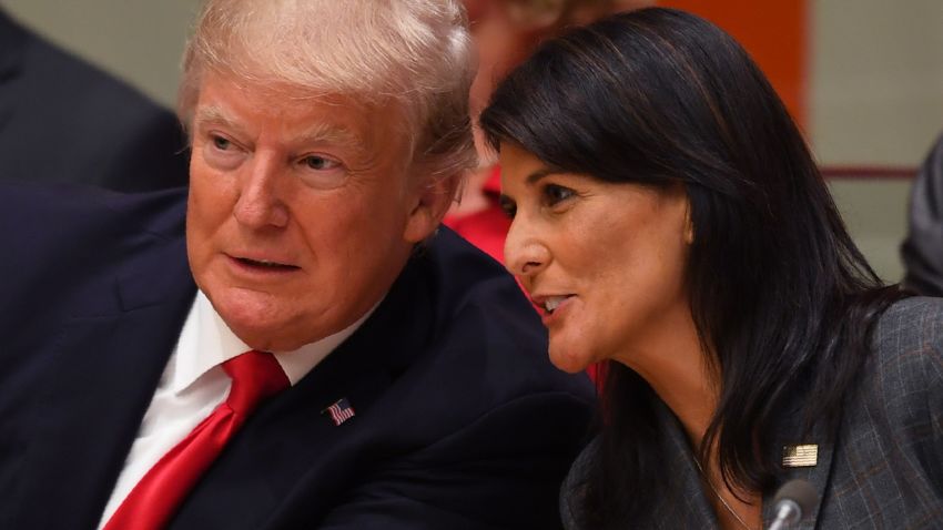 Nikki Haley Bats Down Rumors Of Being Trumps 2020 Vp Pick Cnn Politics