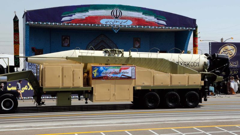 Iran Tests New Ballistic Missile Hours After Showing It Off Cnn