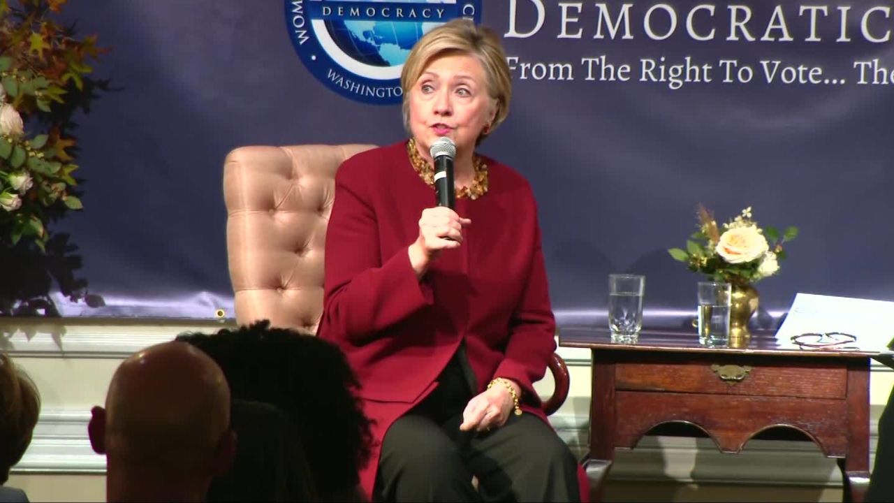 Clinton Says Trump Is Surrendering To Russias Election Meddling Cnn