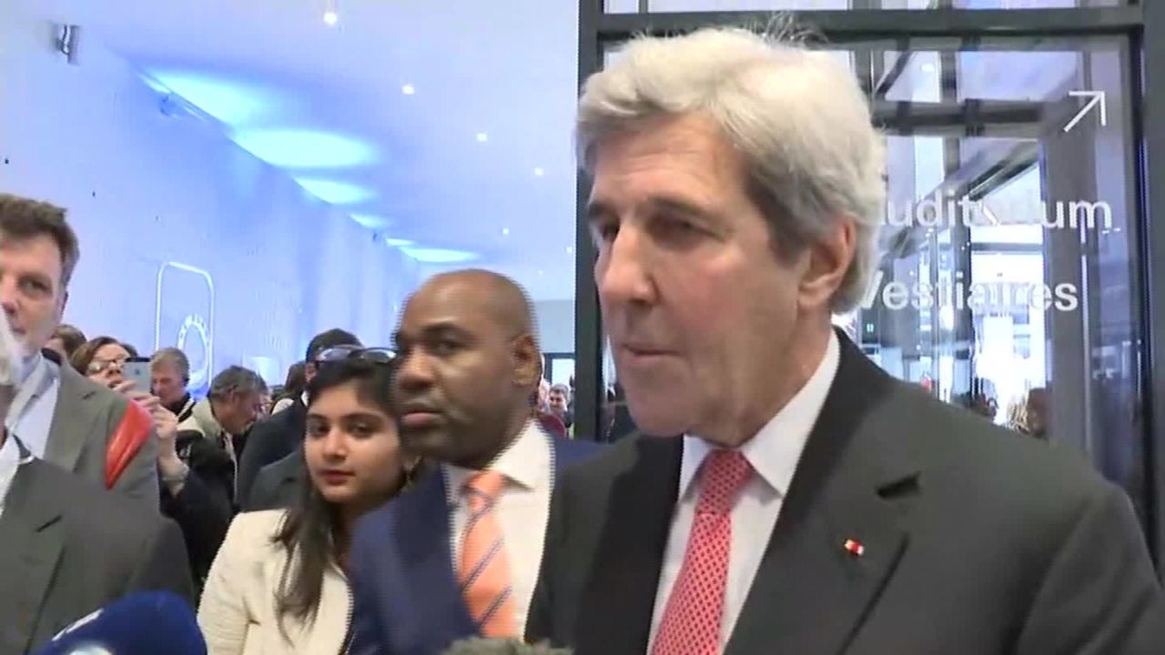 John Kerry Us ‘will Come Back To Paris Climate Accord Cnn