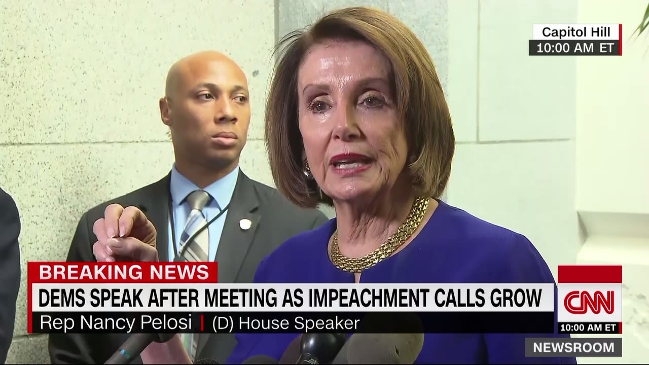 Live Trump Battles With Democrats As Impeachment Pressure Grows Cnn
