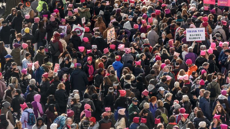 Trump Tweets Support Of Womens March Thats Also Protesting…him Cnn